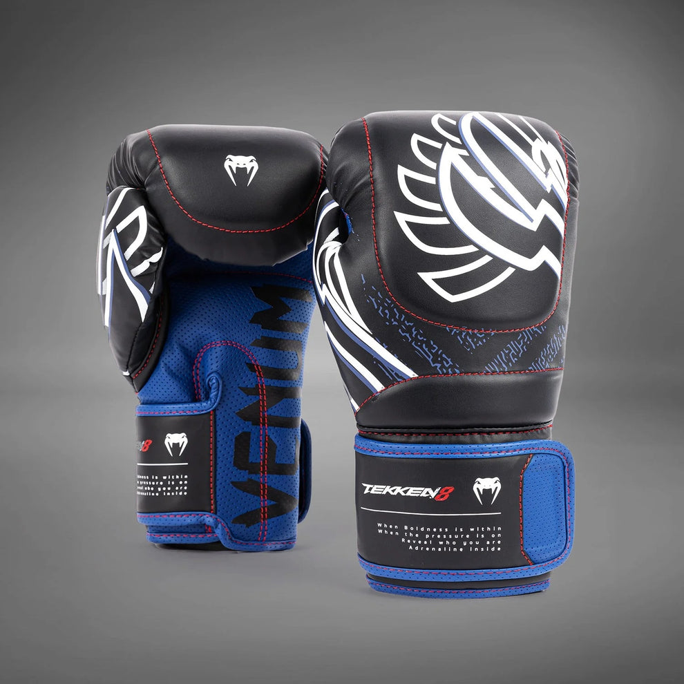 TEKKEN-JIN BOXING GLOVES-BLACK/WHITE – Venum